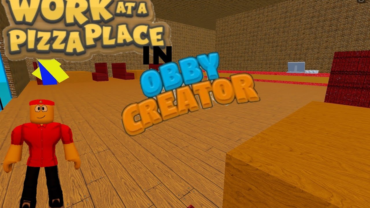 Work at a pizza place in obby creator! 🍕 - YouTube