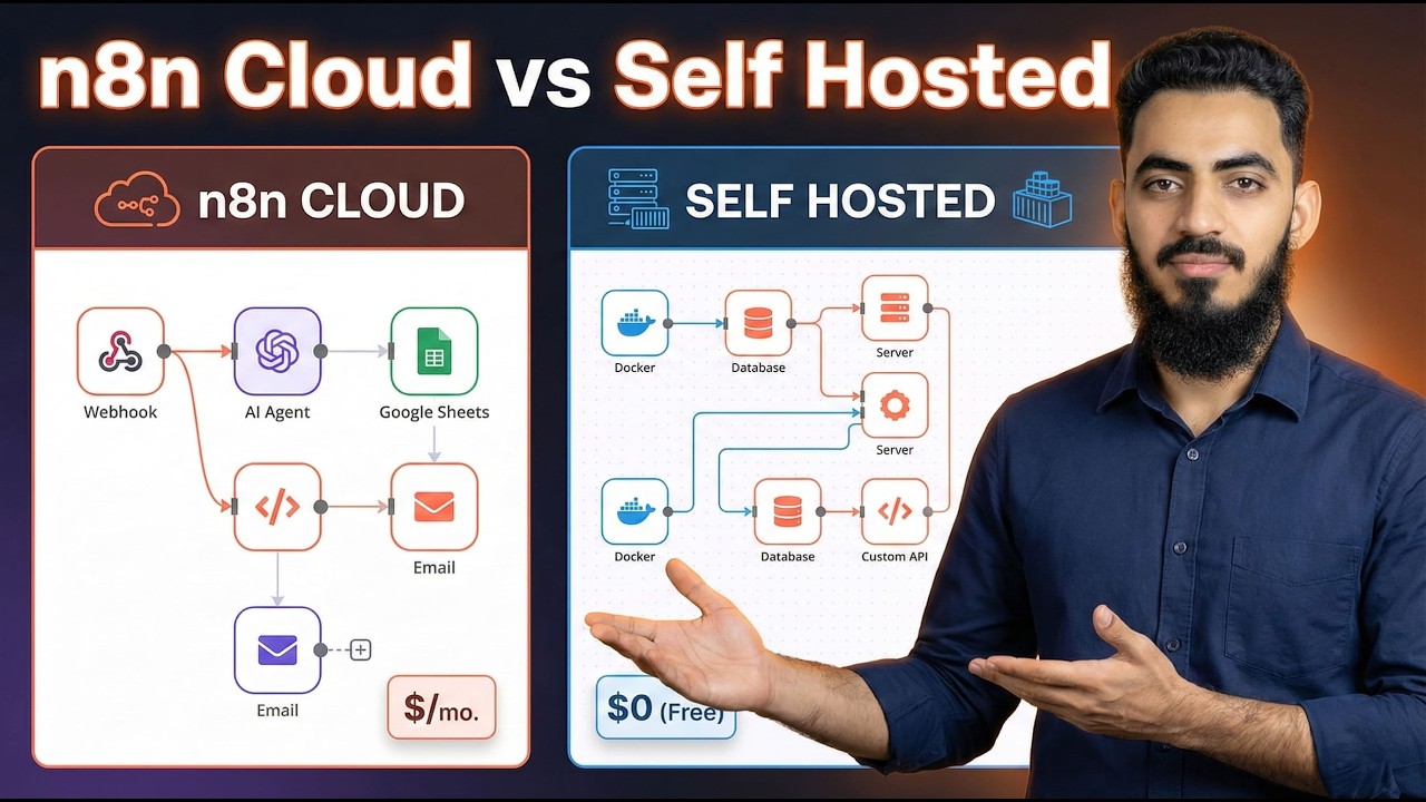 n8n Introduction & Setup Tutorial | Make.com vs n8n + Docker ...