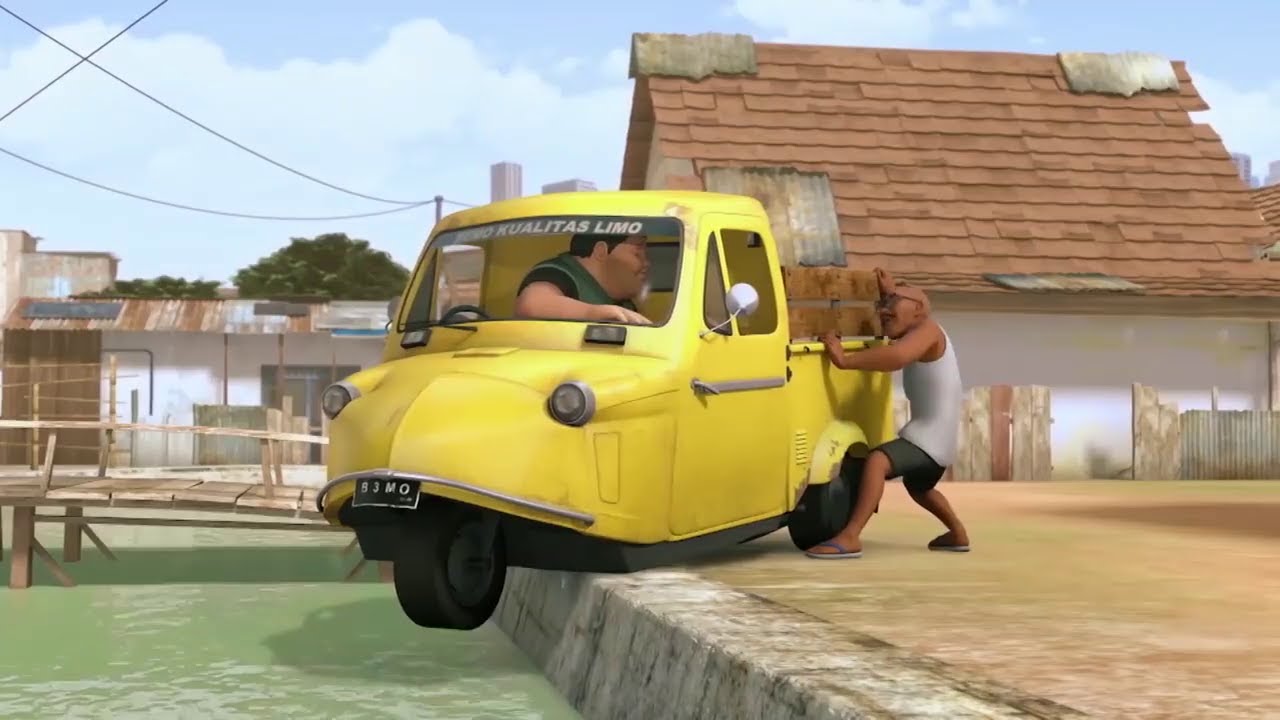 Adit & Sopo Jarwo - Bemo Bang Jarwo Masuk ke Sungai | Spesial Bang ...