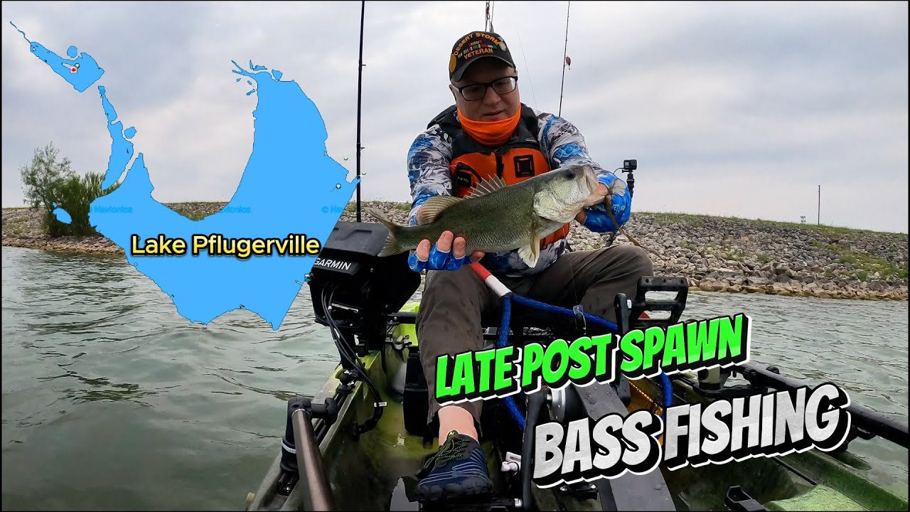Late Posts pawn fishing Lake Pflugerville - 4K - YouTube