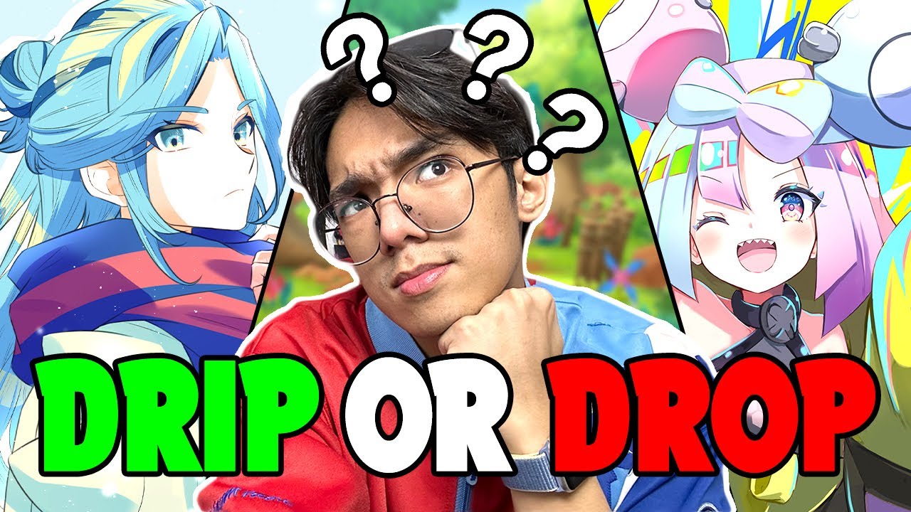 Drip Lord rates pokemon gym leader's drip - YouTube