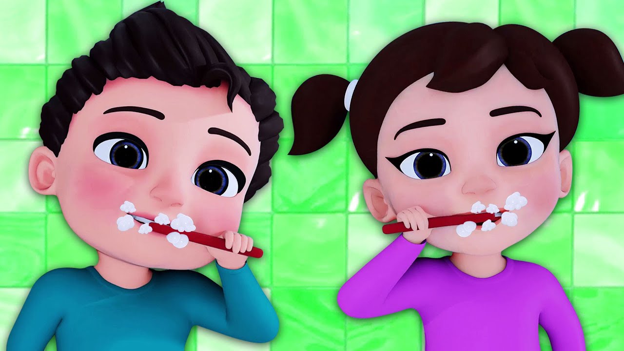 Let's Learn How To Brush Our Teeth | Kids Learning | ABC Song Phonics ...