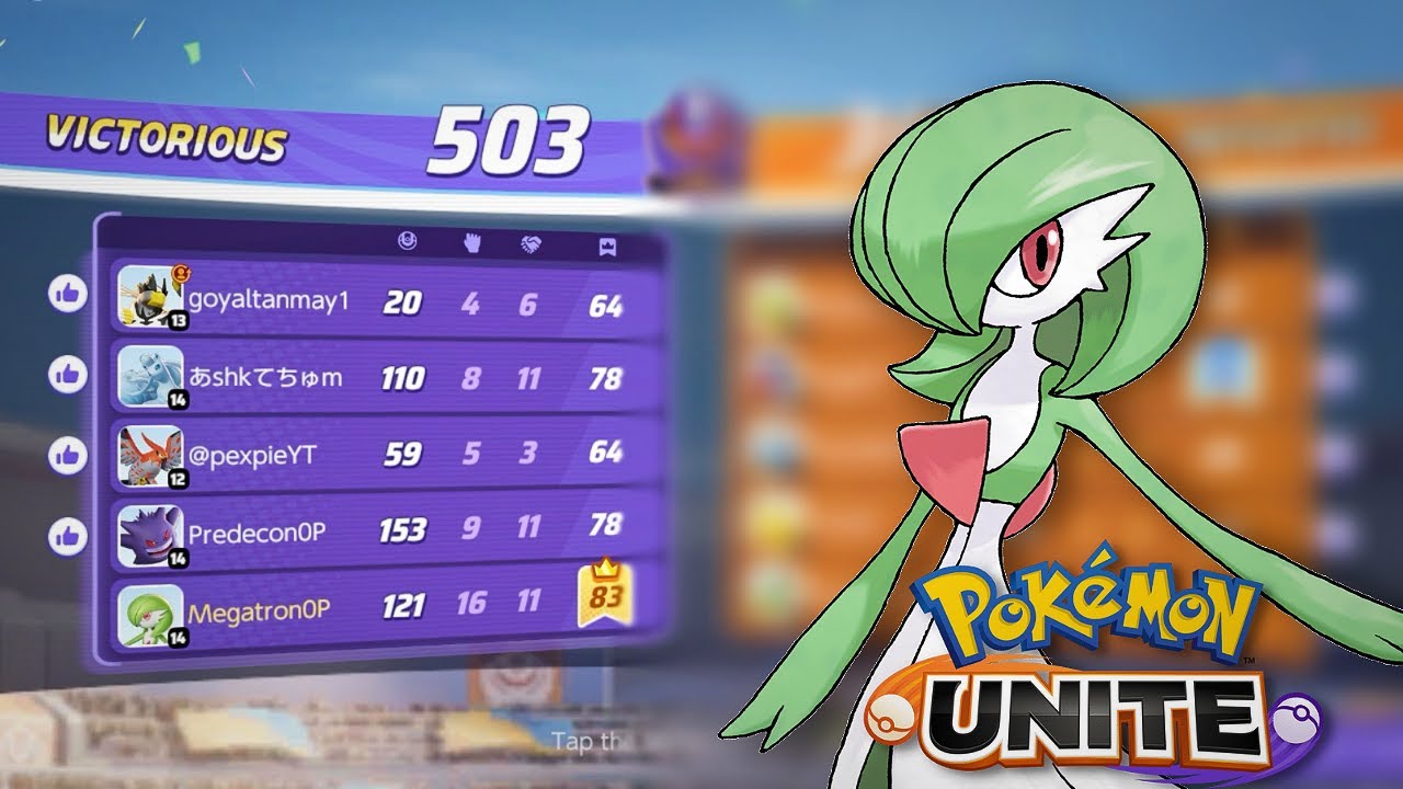 Gardevoir on Rampage || Pokemon Unite - YouTube