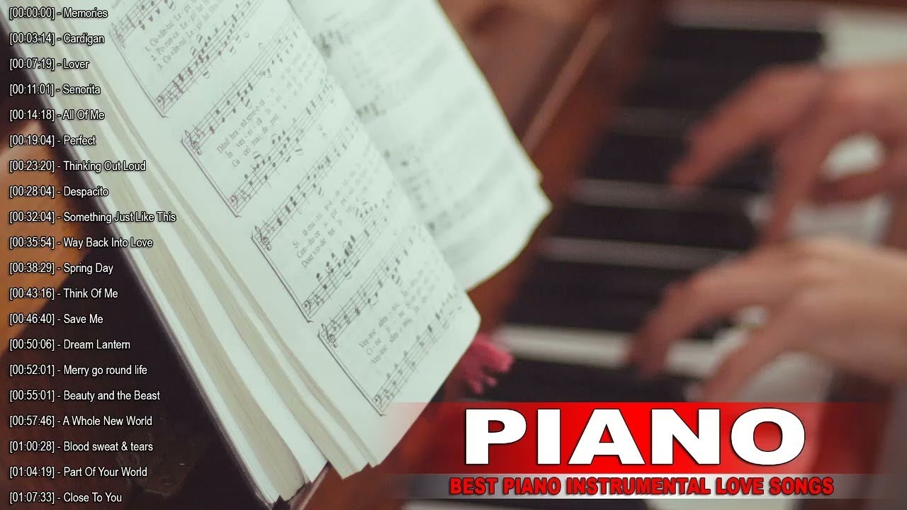 Top 40 Piano Covers of Popular Songs 2022 - Best Instrumental Music For ...