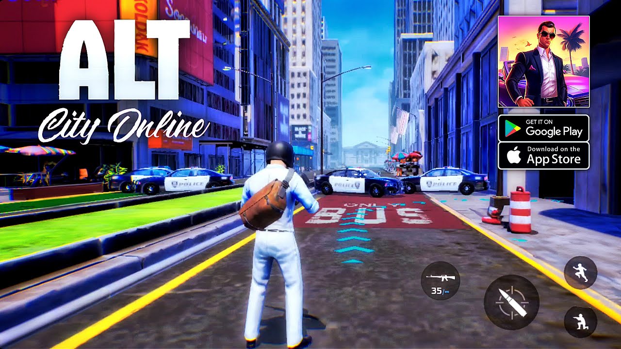 ALT City: Gangstar Mafia - Open World Gameplay (Android/iOS) - YouTube