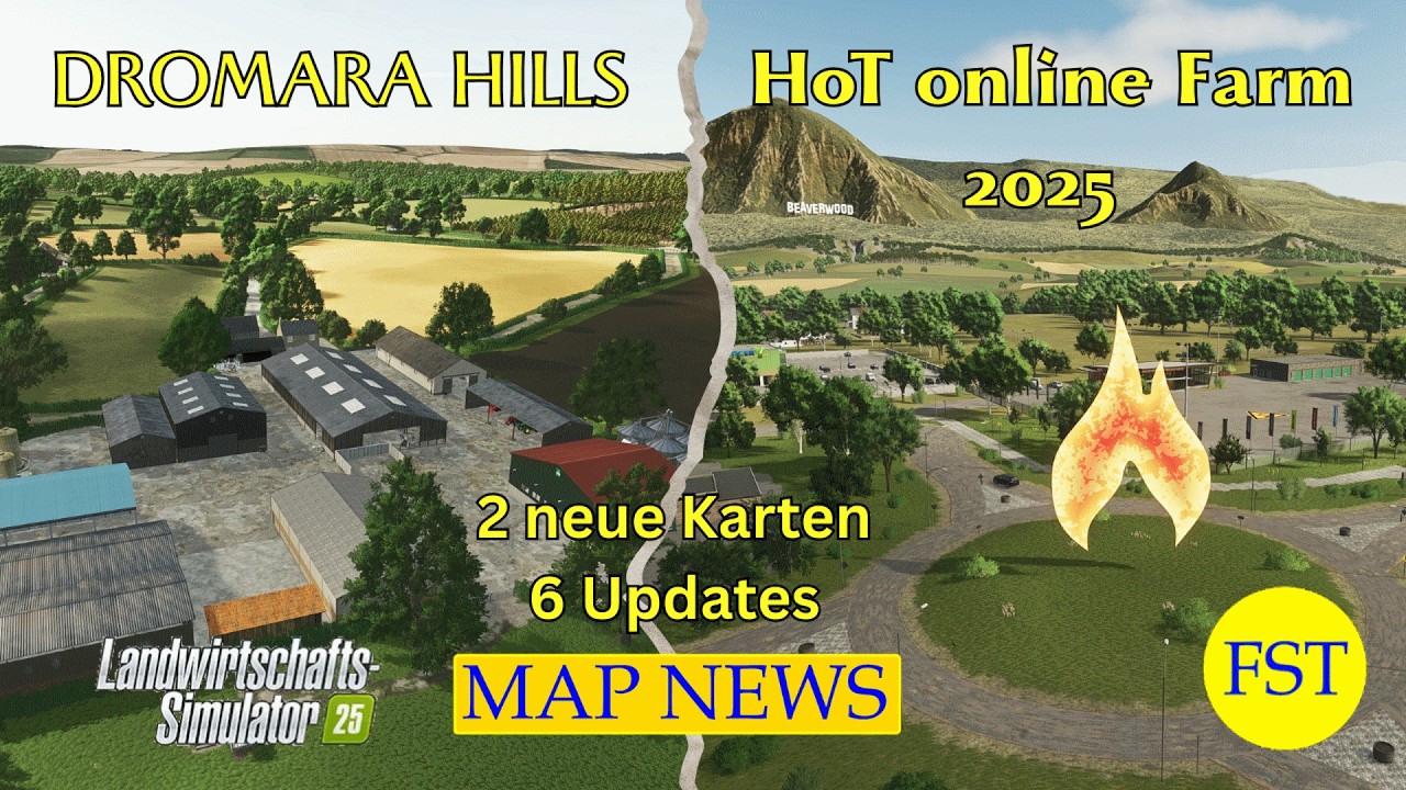 LS25 MAP NEWS Dromara Hills - HoT online Farm 2025 14.-16.2.26 LS25 ...
