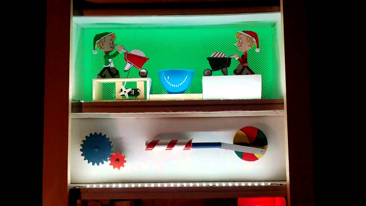 Candy Cane dispenser with voice over - YouTube