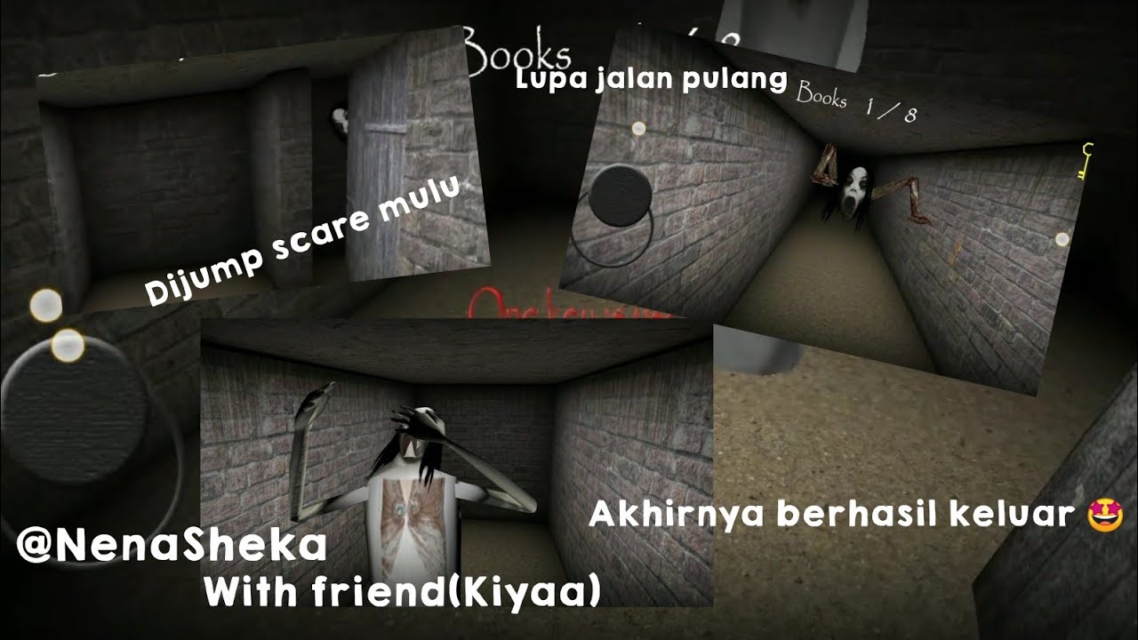 Yang Main Siapa Yang Teriak Siapa🤣☝️(With Kiyaa) Sledrina-Game Horror ...