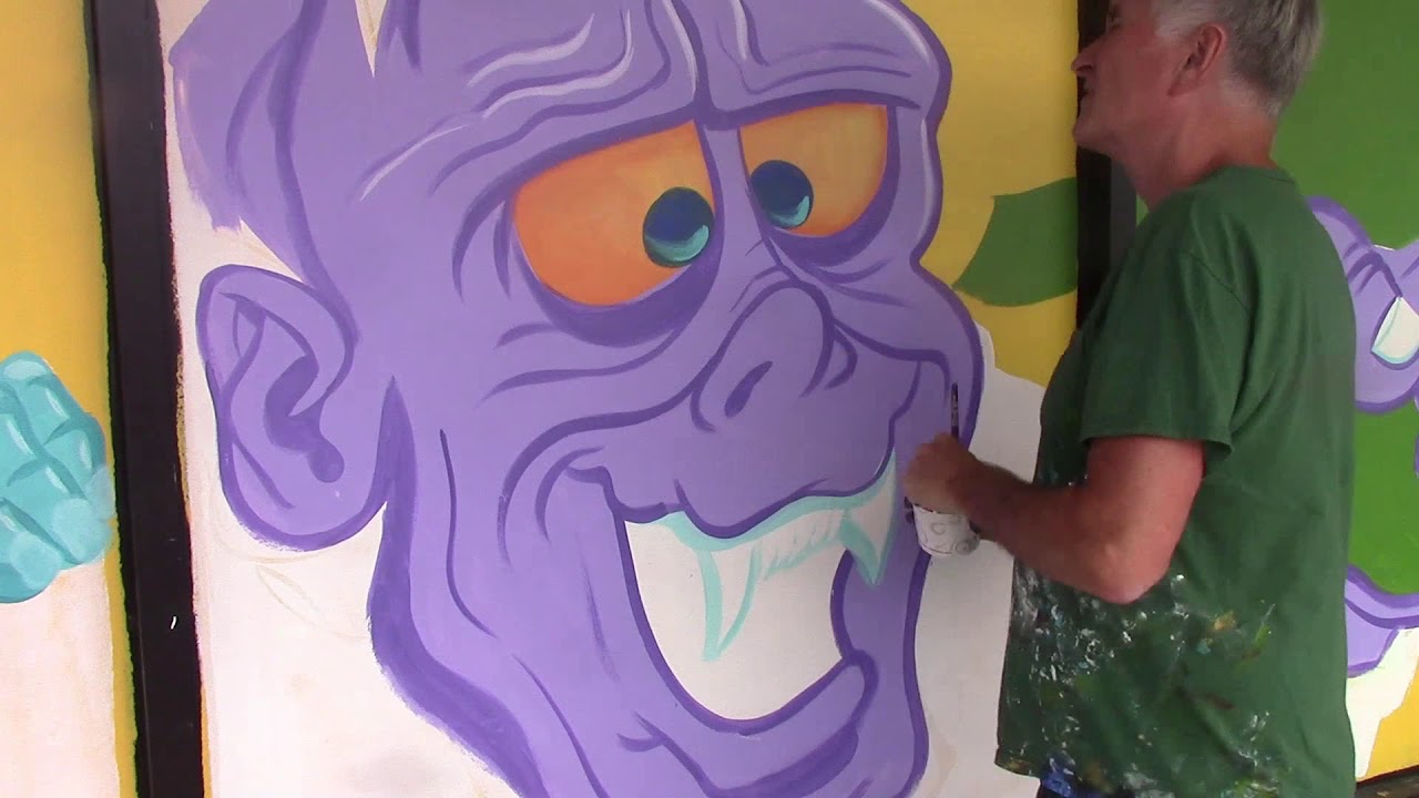 PAINTING MONSTERS - YouTube