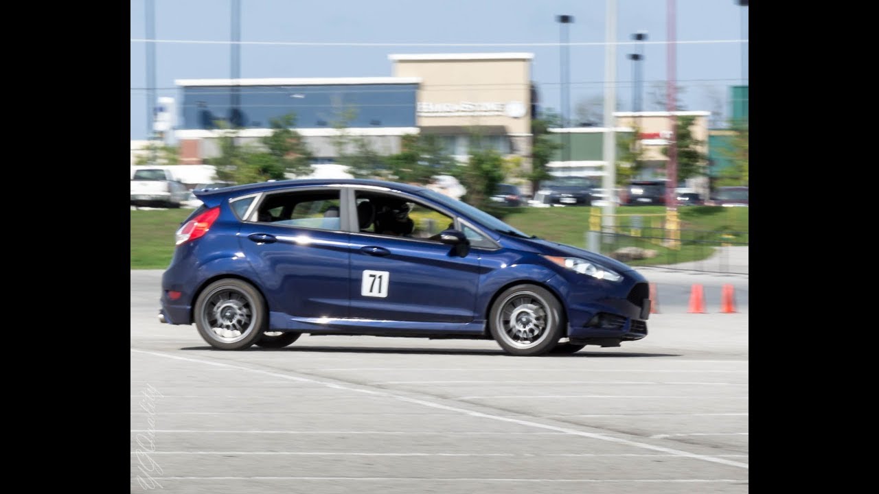 Ford Fiesta ST Autocross - First Shakedown Handling Test with BC ...