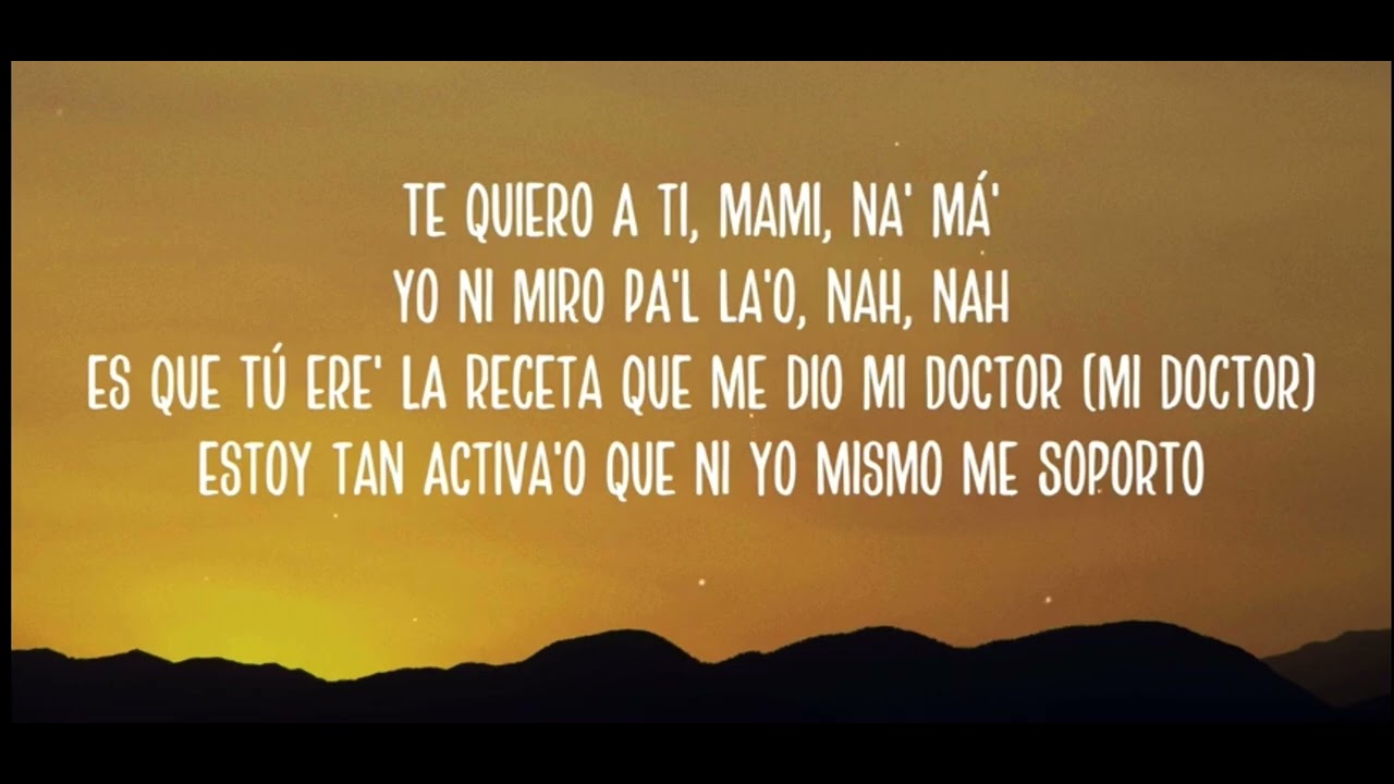 Tego Calderon - La Receta (letra/lyrics) - YouTube