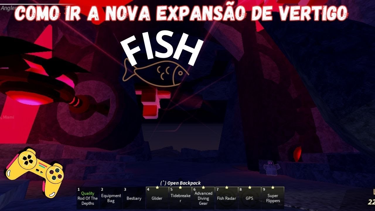 Como ir a nova expansão de vertigo Fish | ROBLOX - YouTube