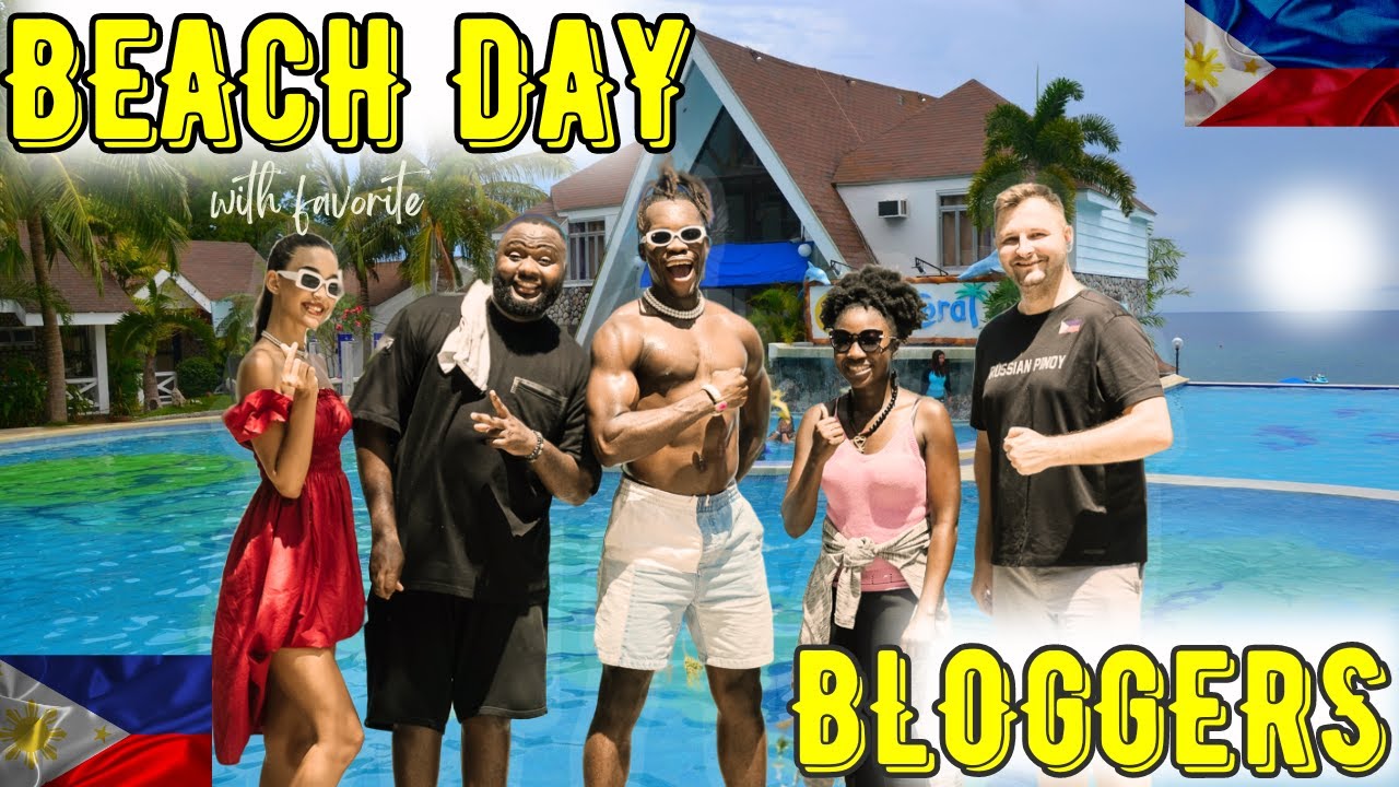 BEACH DAY WITH FAVORITE BLOGGERS //PHILIPPINES🇵🇭🇵🇭 - YouTube