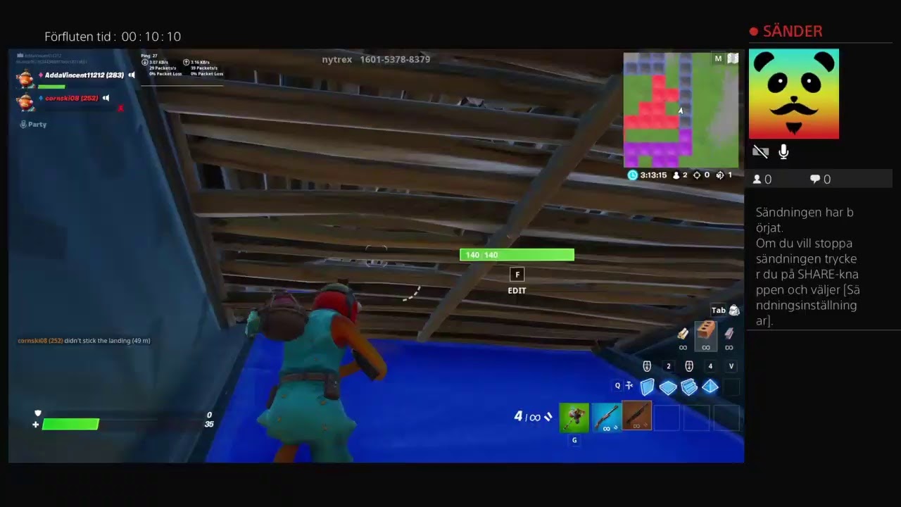 Vincents live fortnite3 edit mapp (ingen editar som jag - YouTube