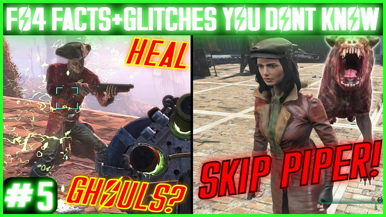 Fallout 4 Facts and Glitches You Don't Know #5 - YouTube