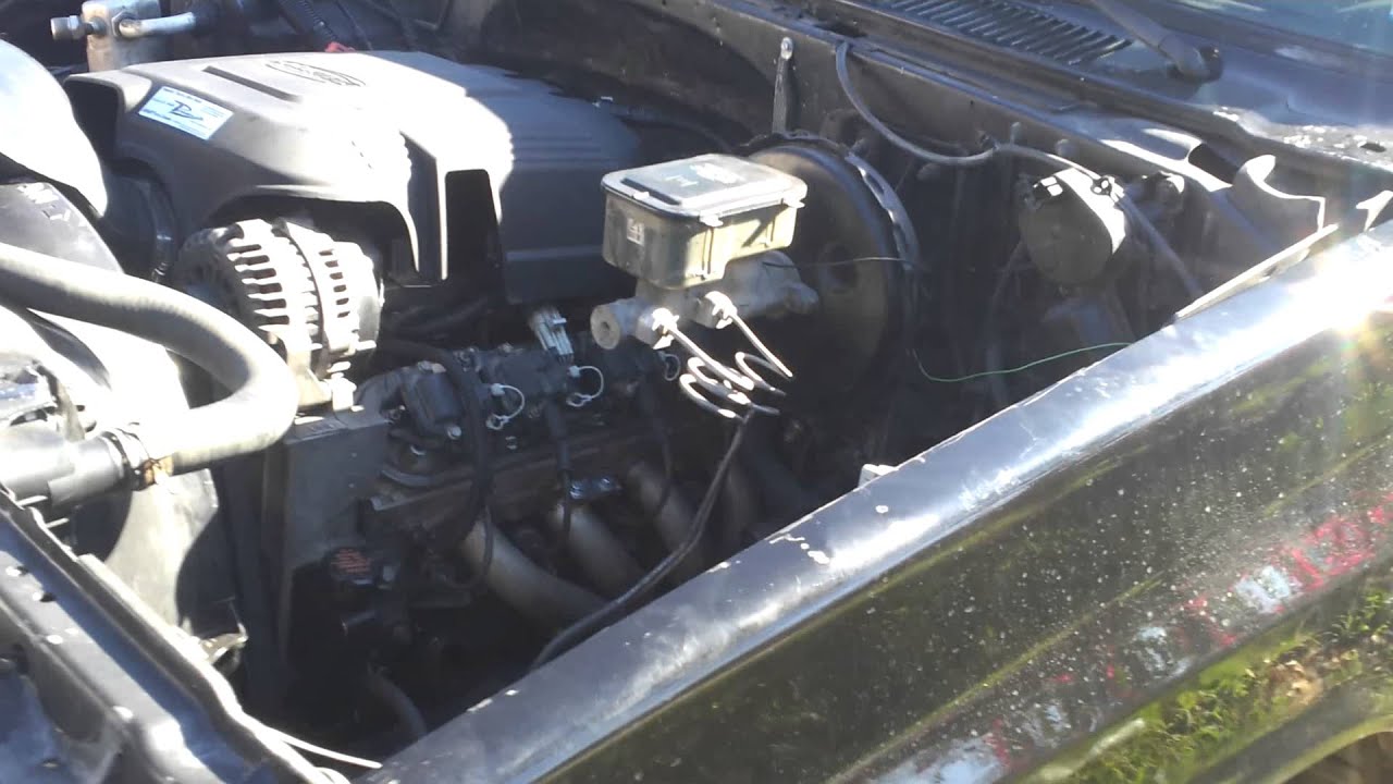 87 silverado 5.7 ls1 conversion - YouTube