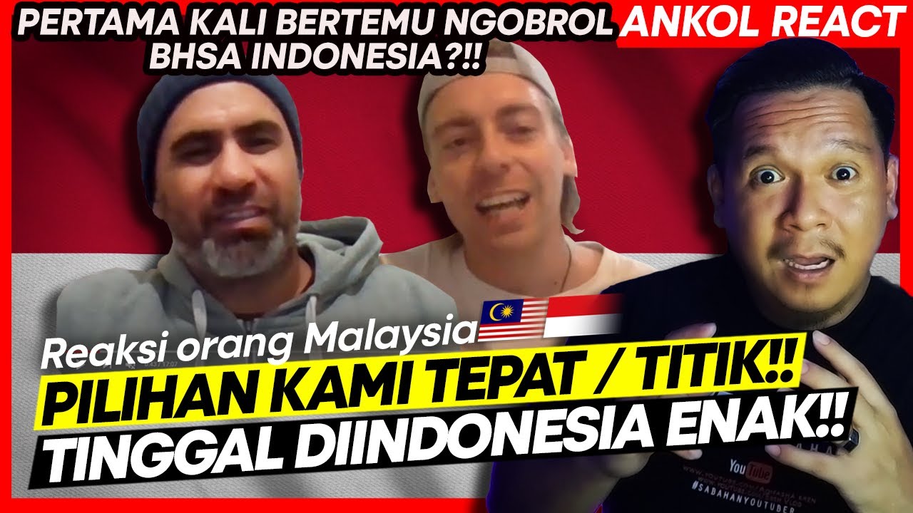 PERTAMA KALI KETEMU! DUA BULE DARI SELANDIA BARU NGOBROL DENGAN BAHASA INDONESIA! 🇲🇾REACT - YouTube