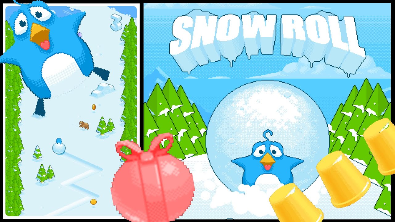 SNOW ROLL | ZigZag meets Crossy Road! | iOS Gameplay Review (iPhone ...