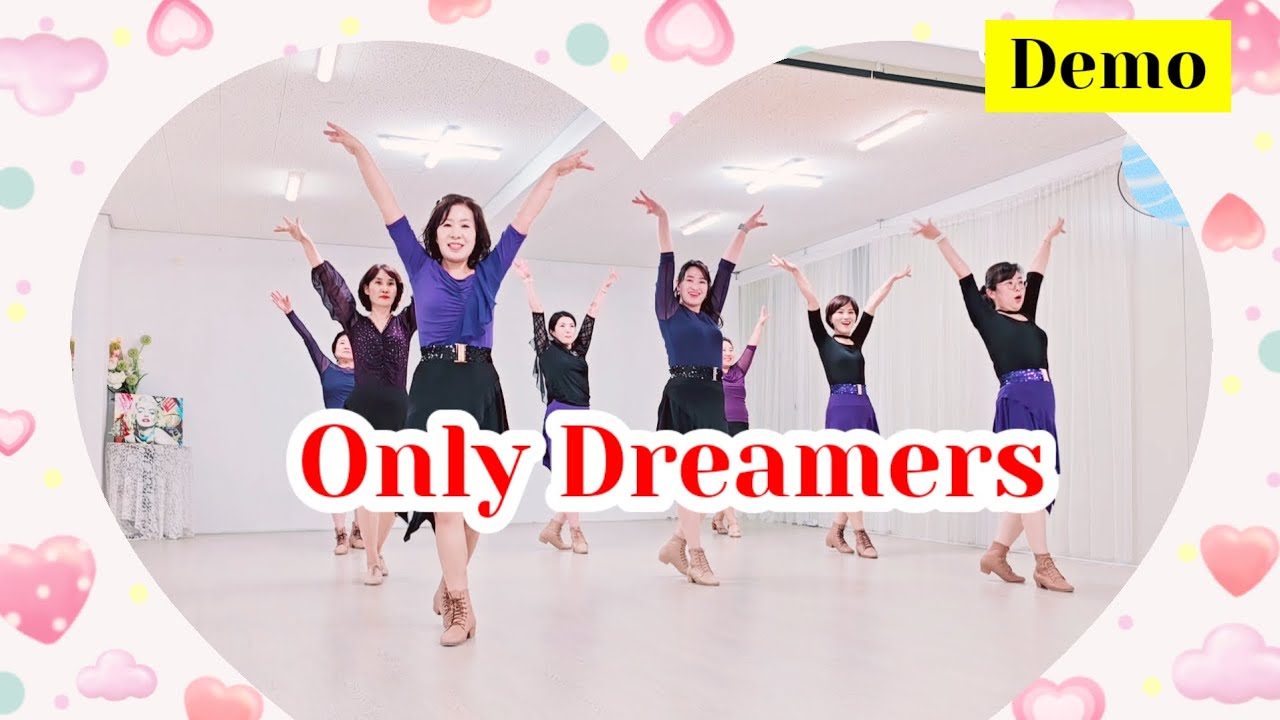 Only Dreamers Line Dance(Improver) 김앤송 고급 동호회 - YouTube