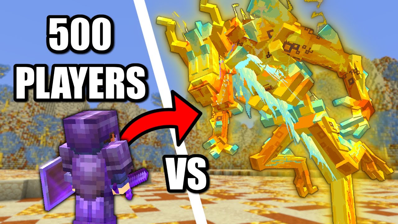 Minecraft's Strongest Boss vs SMP (FreshSMP) - YouTube