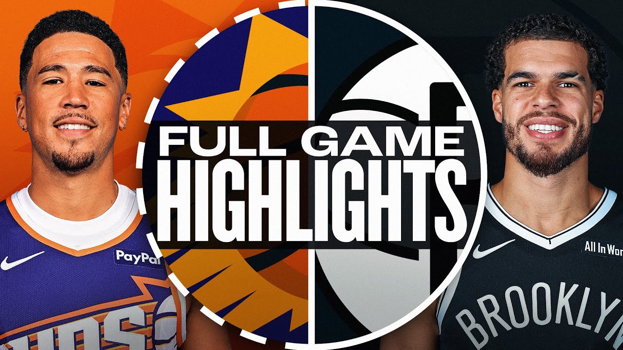 SUNS vs NETS | NBA CHINA GAMES | FULL GAME HIGHLIGHTS | October 10 ...