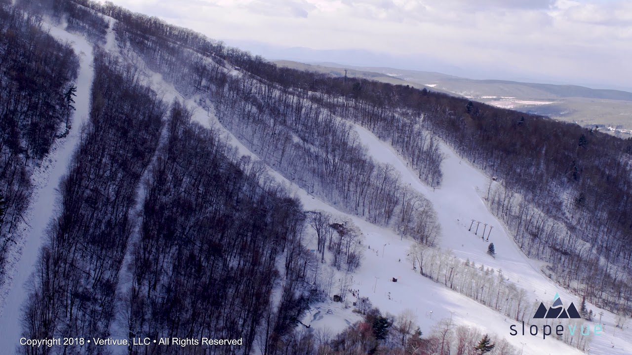 Catamount Aerial Overview by Slopevue.com - YouTube