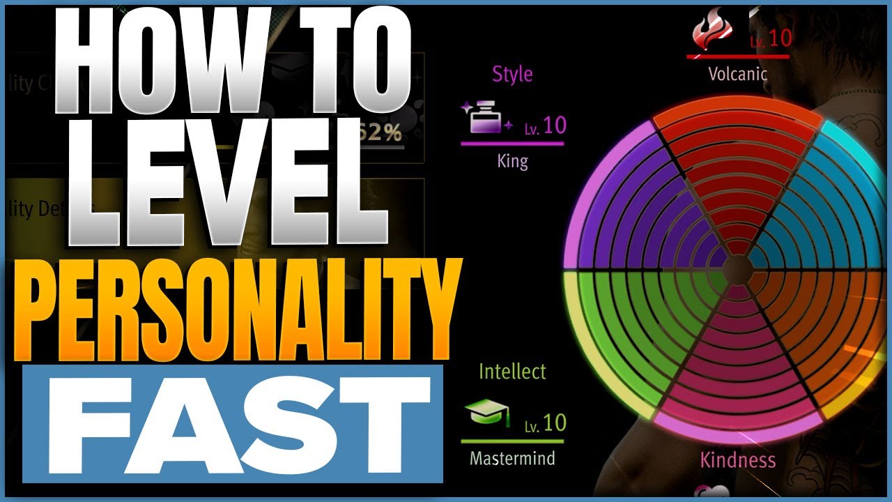 How To Level Personality Fast In Like A Dragon Infinite Wealth (Passion ...