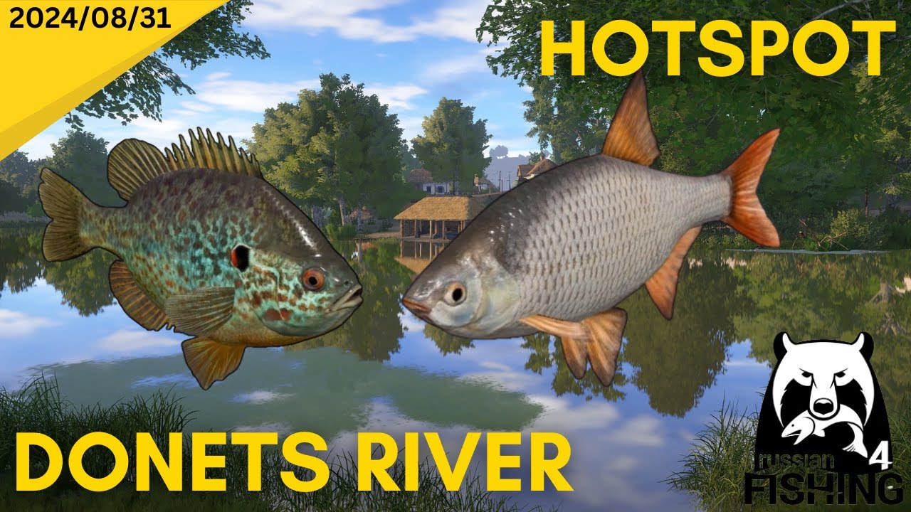 Seversky Donets River Taran Hotspot Russian Fishing 4 - YouTube