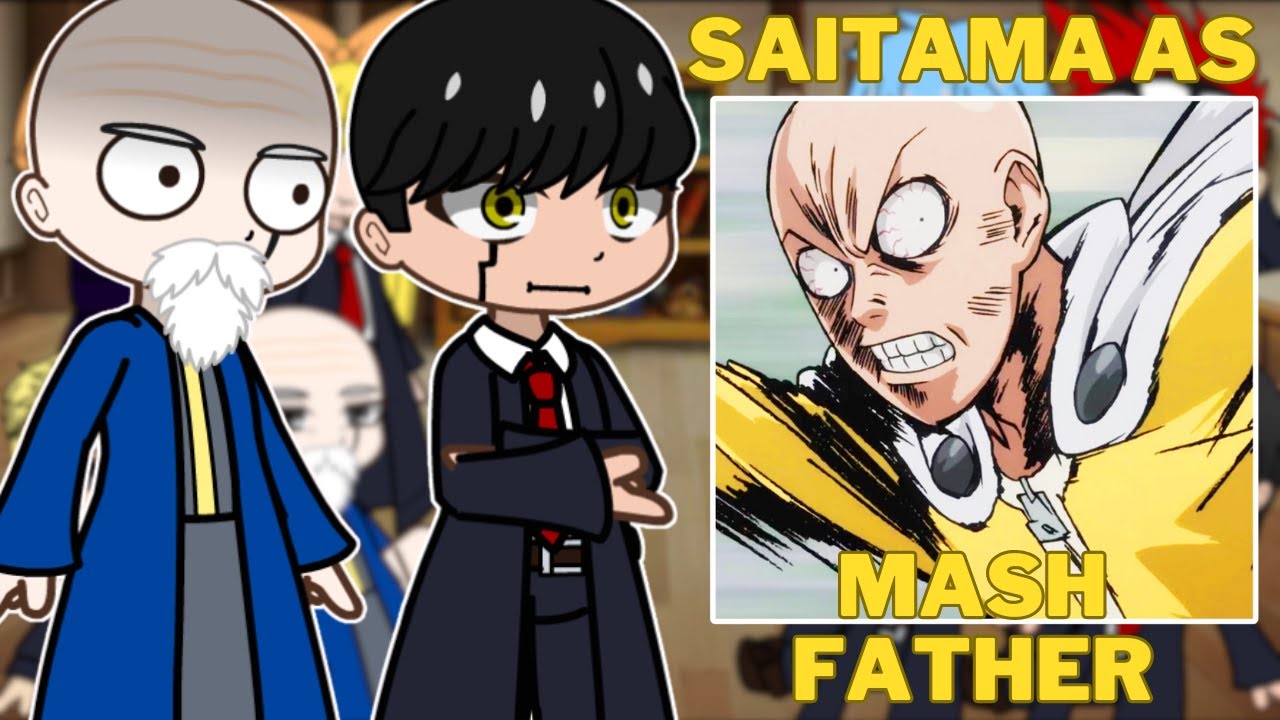 Mashle Magic And Muscles React to Saitama as Mash's Father - YouTube