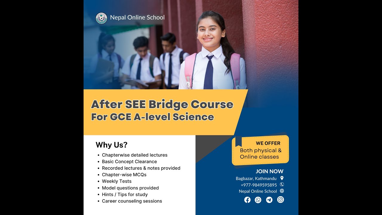 After See Bridge Course Entrance Preparation || +2 Science Entrance ...