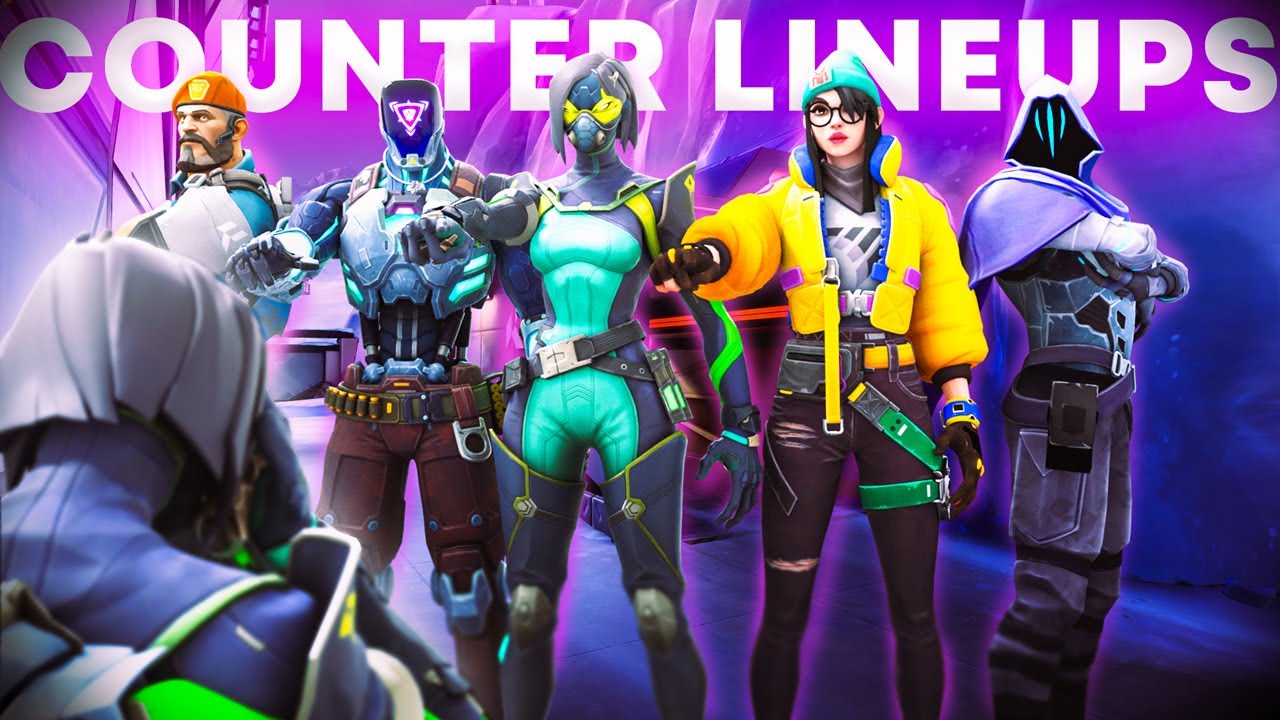*Counter Viper Lineups* With Viper/Kay-o/Killjoy... (GUIDE) - YouTube