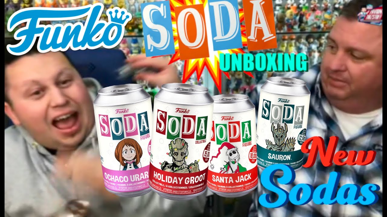 Funko Soda Unboxing! Holiday Groot, Sauron, Santa Jack & Ochaco | Who ...
