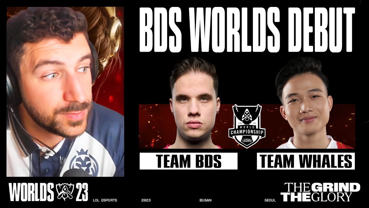 TEAM BDS DEBUTS ON THE BIG STAGE - BDS vs TW | WORLDS 2023 Play-In w/ The Boys - YouTube