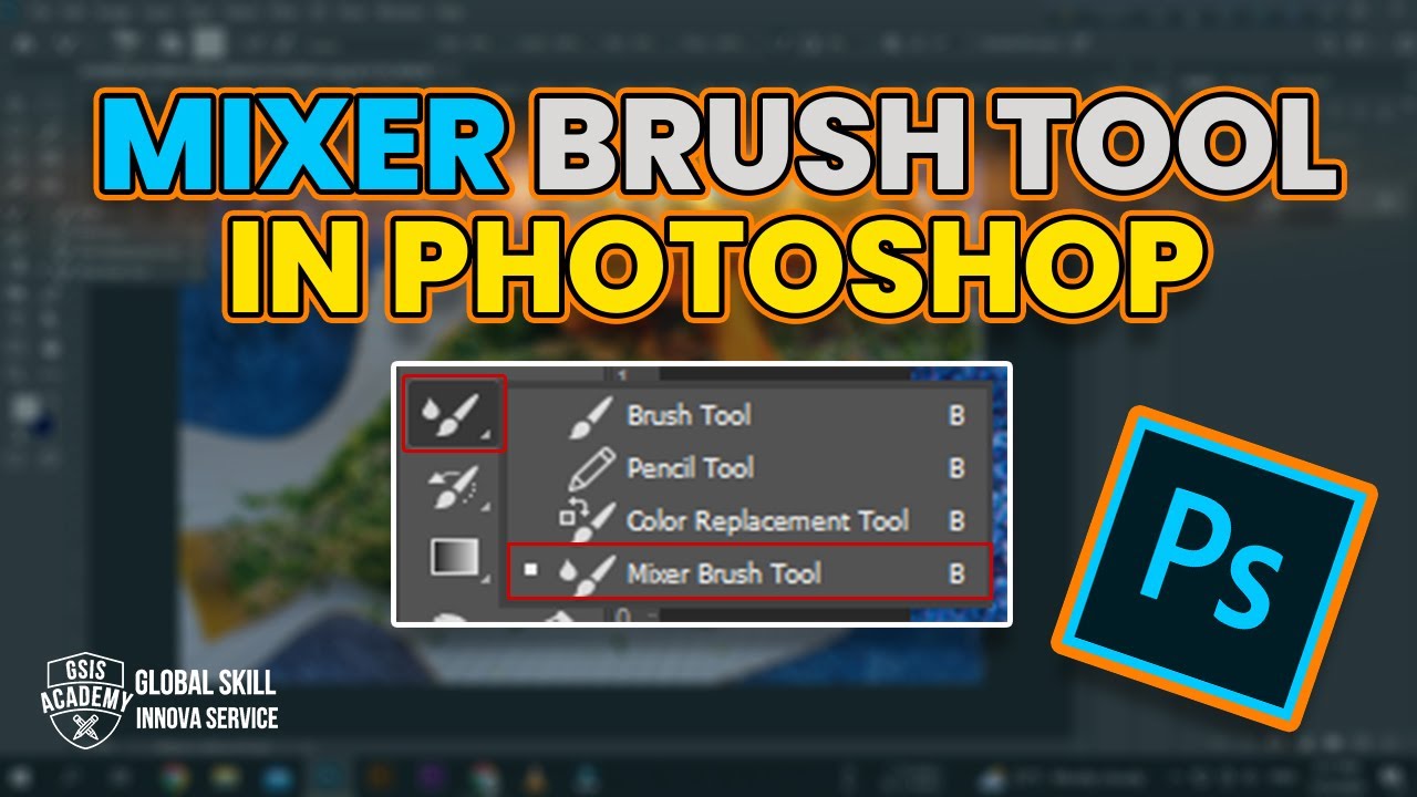 Photo Retouching With Mixer Brush Tool In Photoshop - YouTube
