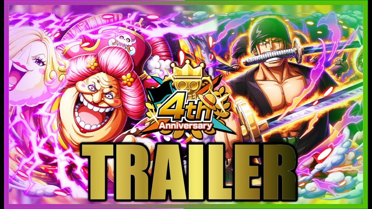 4th ANNIVERSARY TRAILER【fan made】| ZORO and BIG MOM | ONE PIECE BOUNTY ...