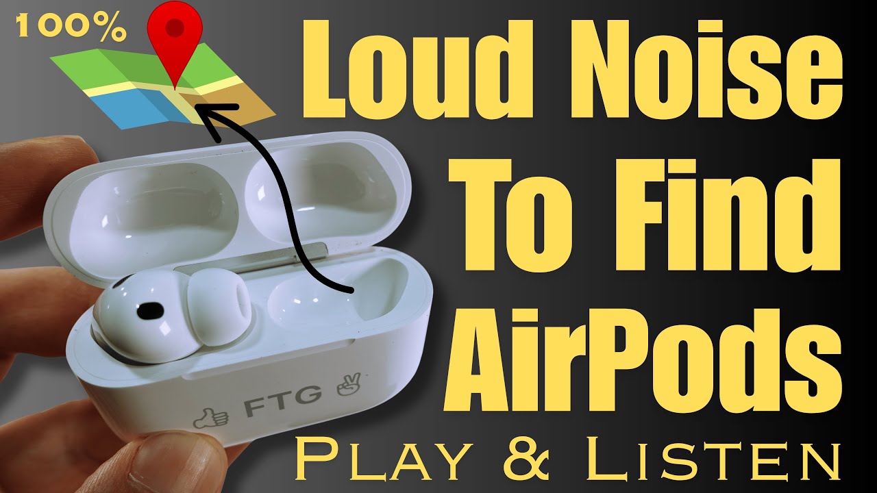 Loud Noise to FIND airpods | earbud Finder | find airpods sound - 2026 ...