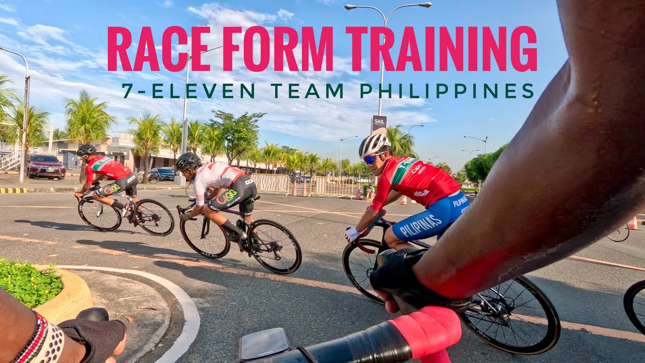 Race Form Training | 7-Eleven Team Philippines ft Roadie Showoffs - YouTube