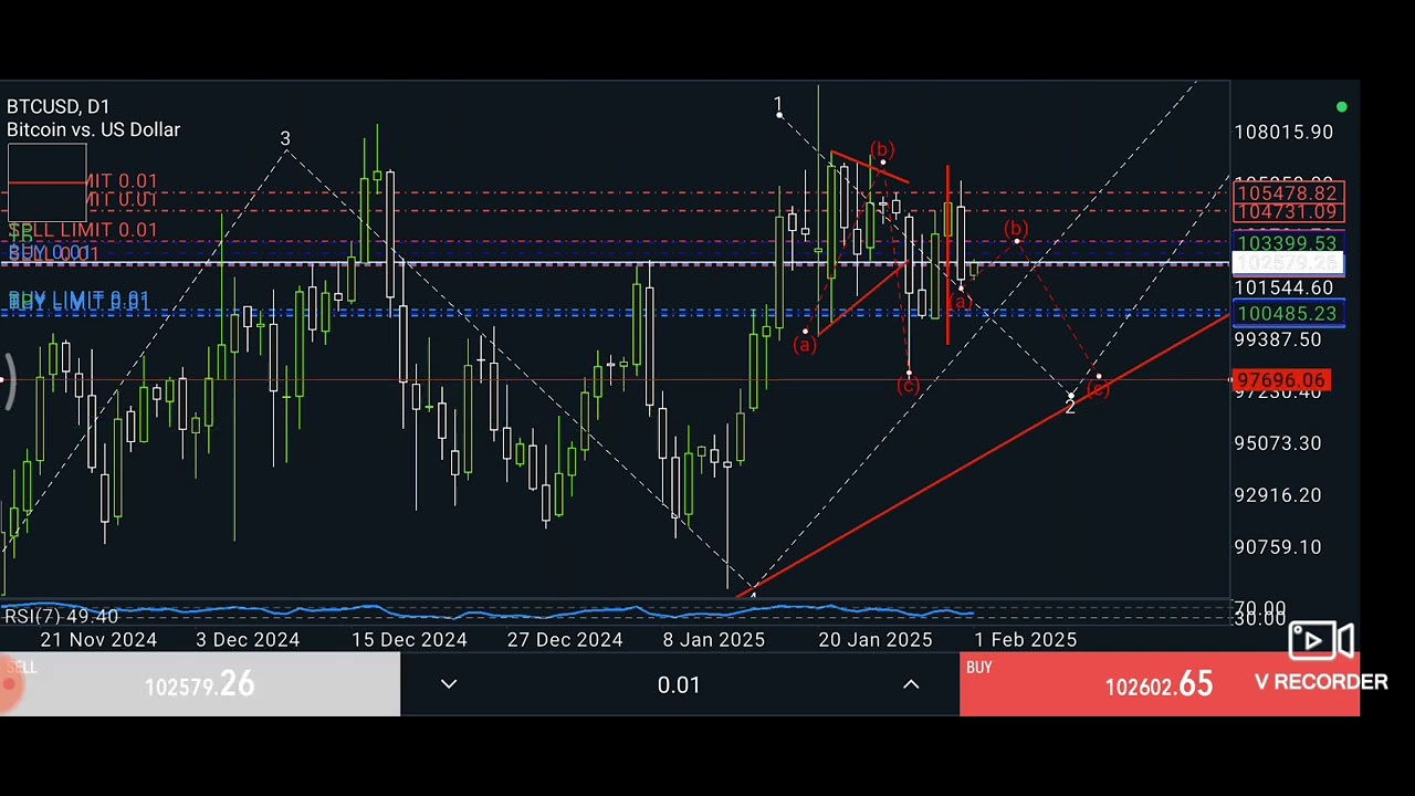 ELLIOTT WAVE BTC GOLD FEB 2025 - YouTube