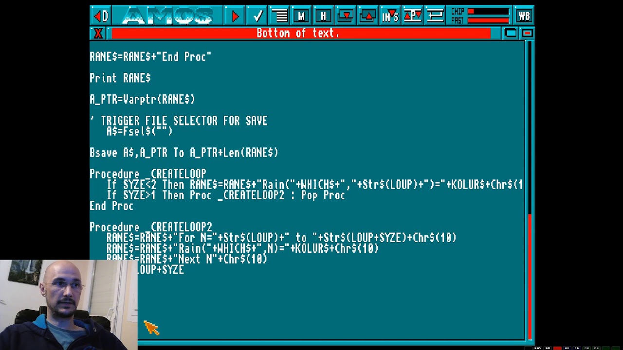 Amiga Amos programming: RainbowRipper automatic rainbow command ...