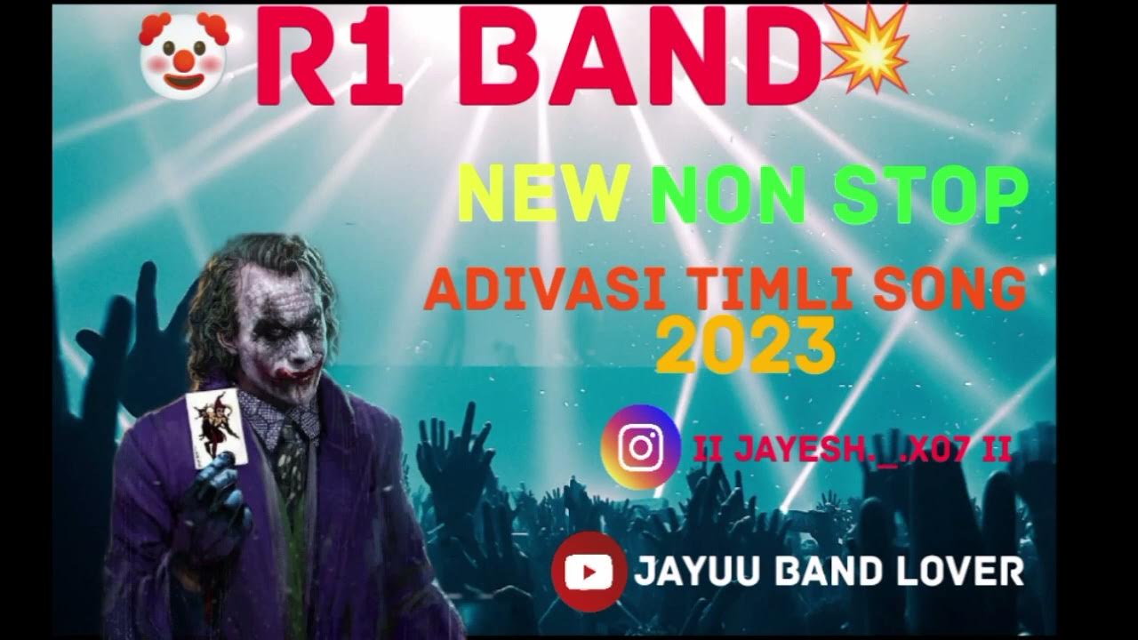 r1 band non stop adivasi timli song 2023dj - YouTube