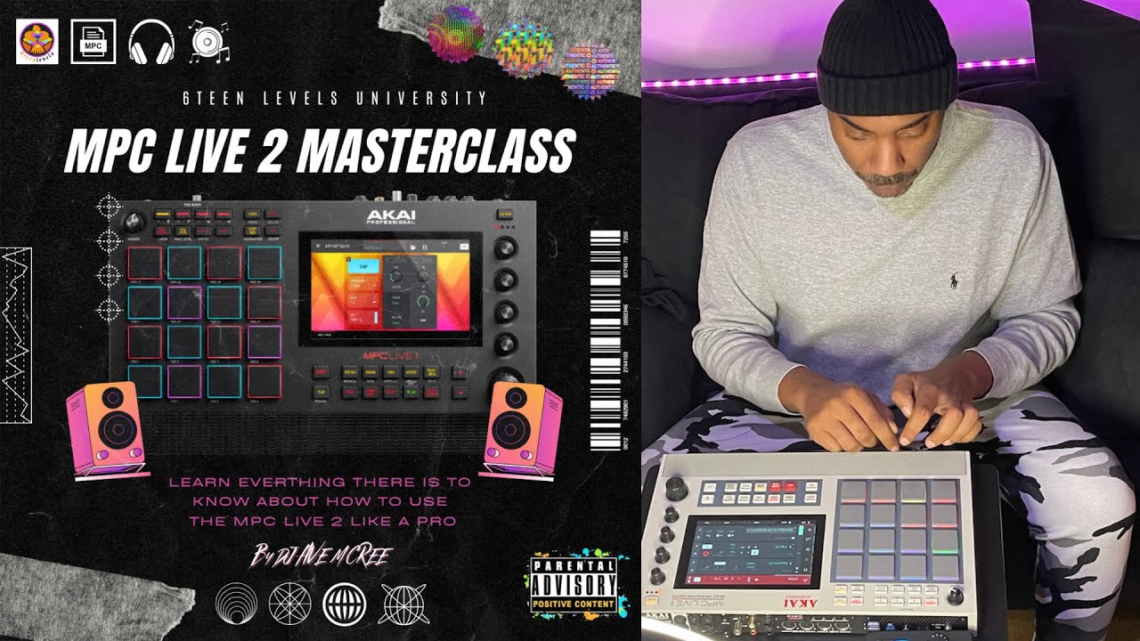 MPC Live 2 MasterClass Course By DJ Ave Mcree - YouTube