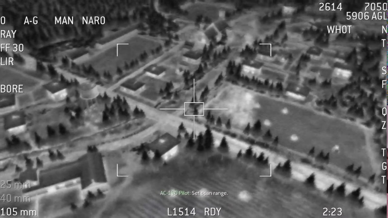 Call of Duty 4 -C130 Airstrike mission || game play - YouTube