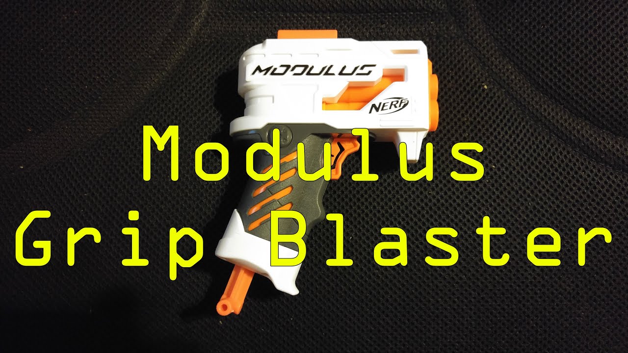 Nerf Grip Blaster Review - YouTube