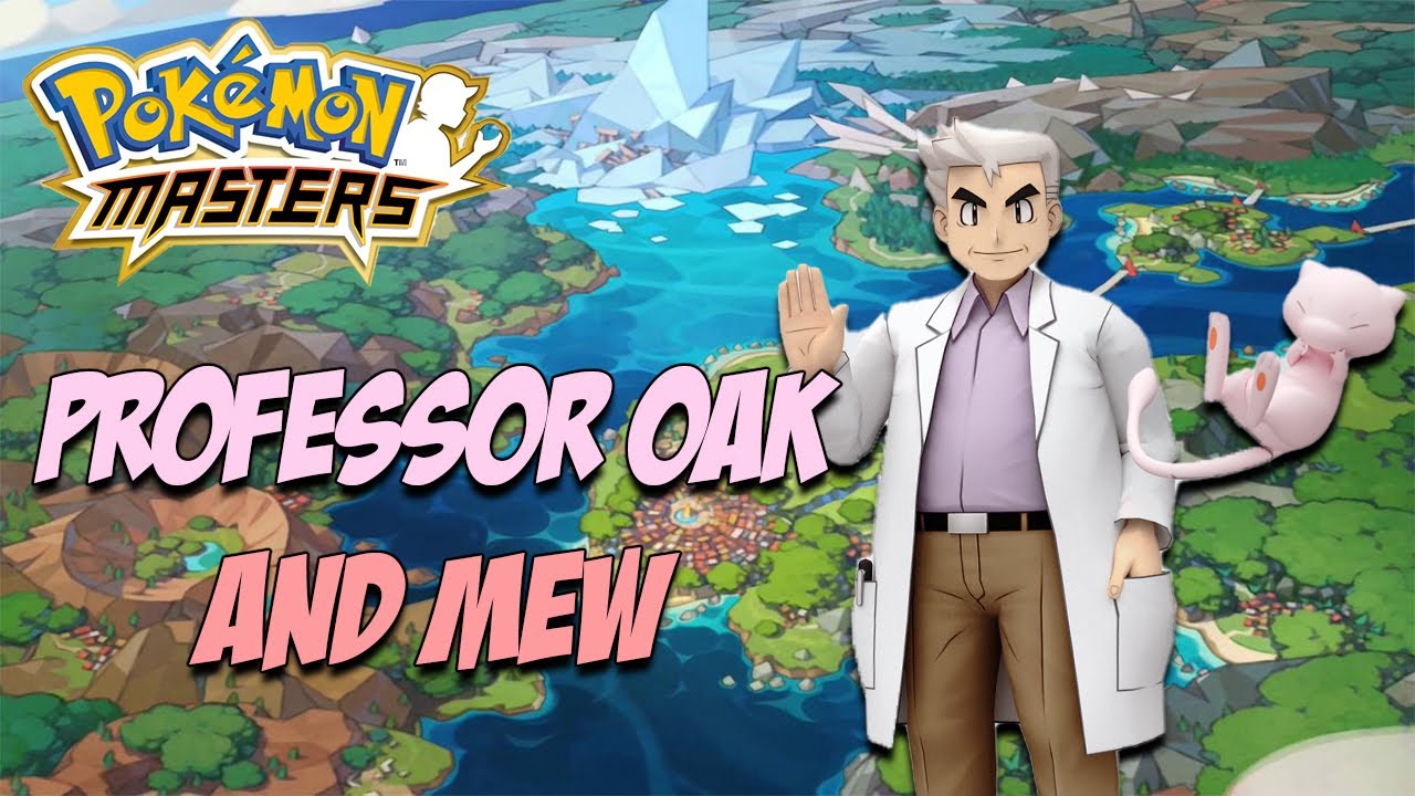 Professor Oak Opening Scene - Pokemon Masters - YouTube