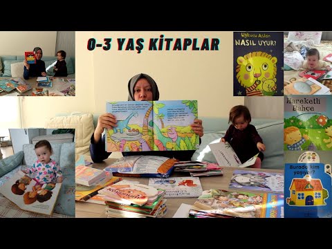 15. AYDA 100 TANE KİTABIMIZ OLDU | BEBEK VE ÇOCUK KİTAPLARI | Hareketli ve şekilli kitaplar