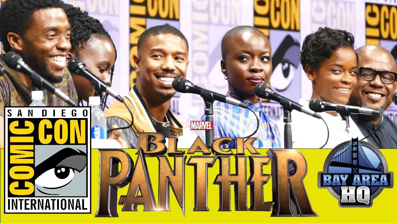 BLACK PANTHER Full Panel Highlights San Diego Comic Con 2017 Trailer ...