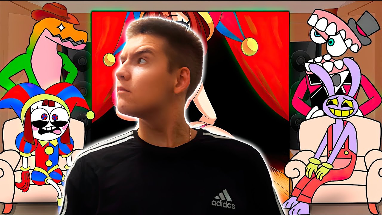 The Amazing Digital Circus React To TADC Ep2 Candy Carrier Chaos ...