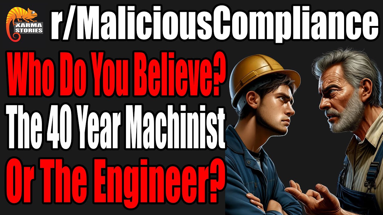 r/MaliciousCompliance - The 40 Year Machinist VS The Engineer! - YouTube
