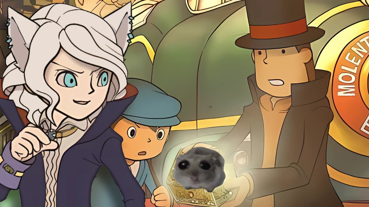 【Professor Layton and Pandora's Box 2#】More puzzles! Let's go!🐺🌙 【MEEM ...