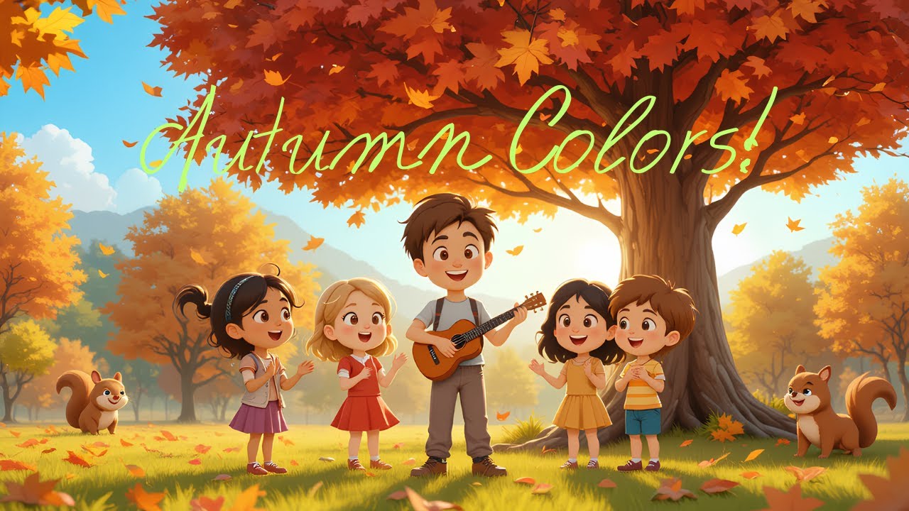 Colors of Autumn | Fall Leaves Song for Kids” - YouTube